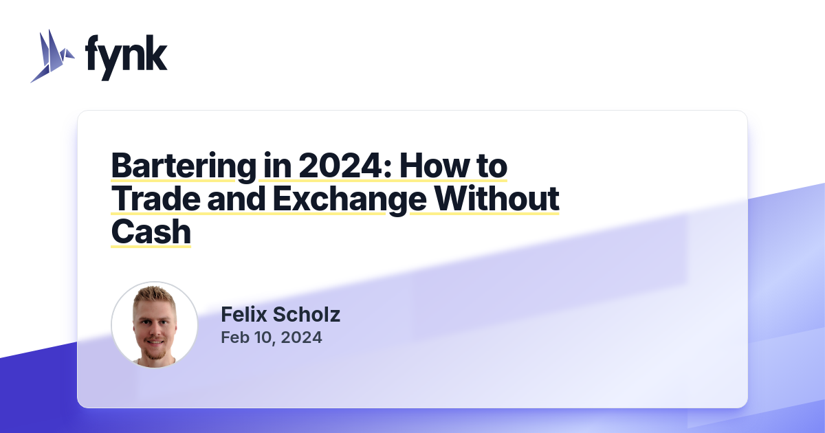 Bartering in 2025: How to Trade and Exchange Without Cash | fynk