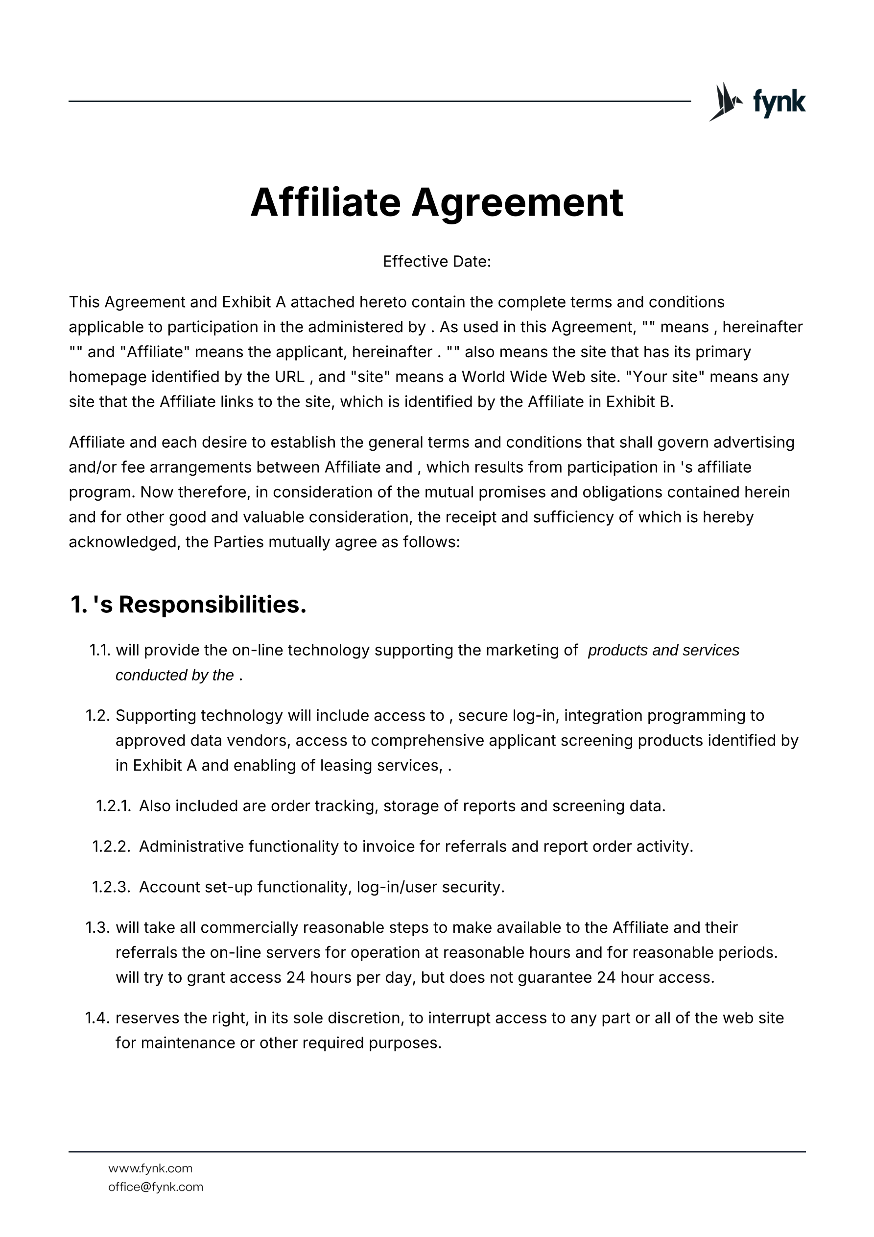 Term and Termination: Essential Contract Clause Explained + Samples | fynk