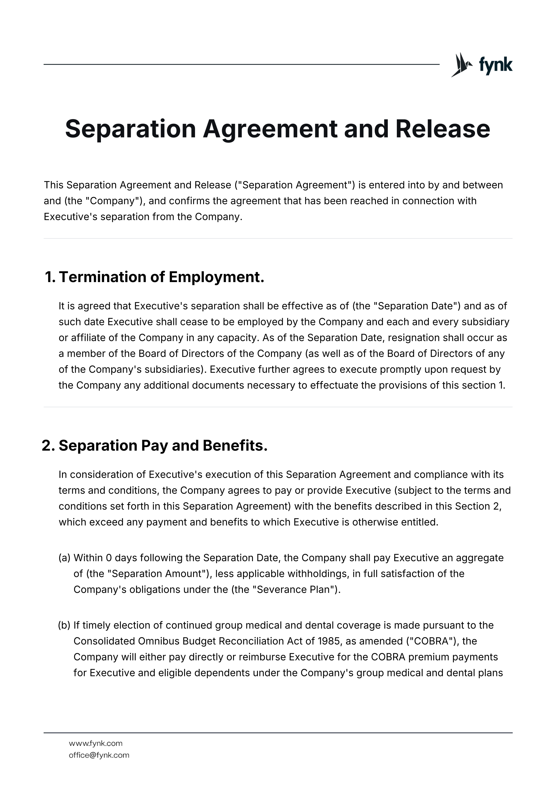 Cooperation Clause: Key Elements for Effective Contracts | fynk