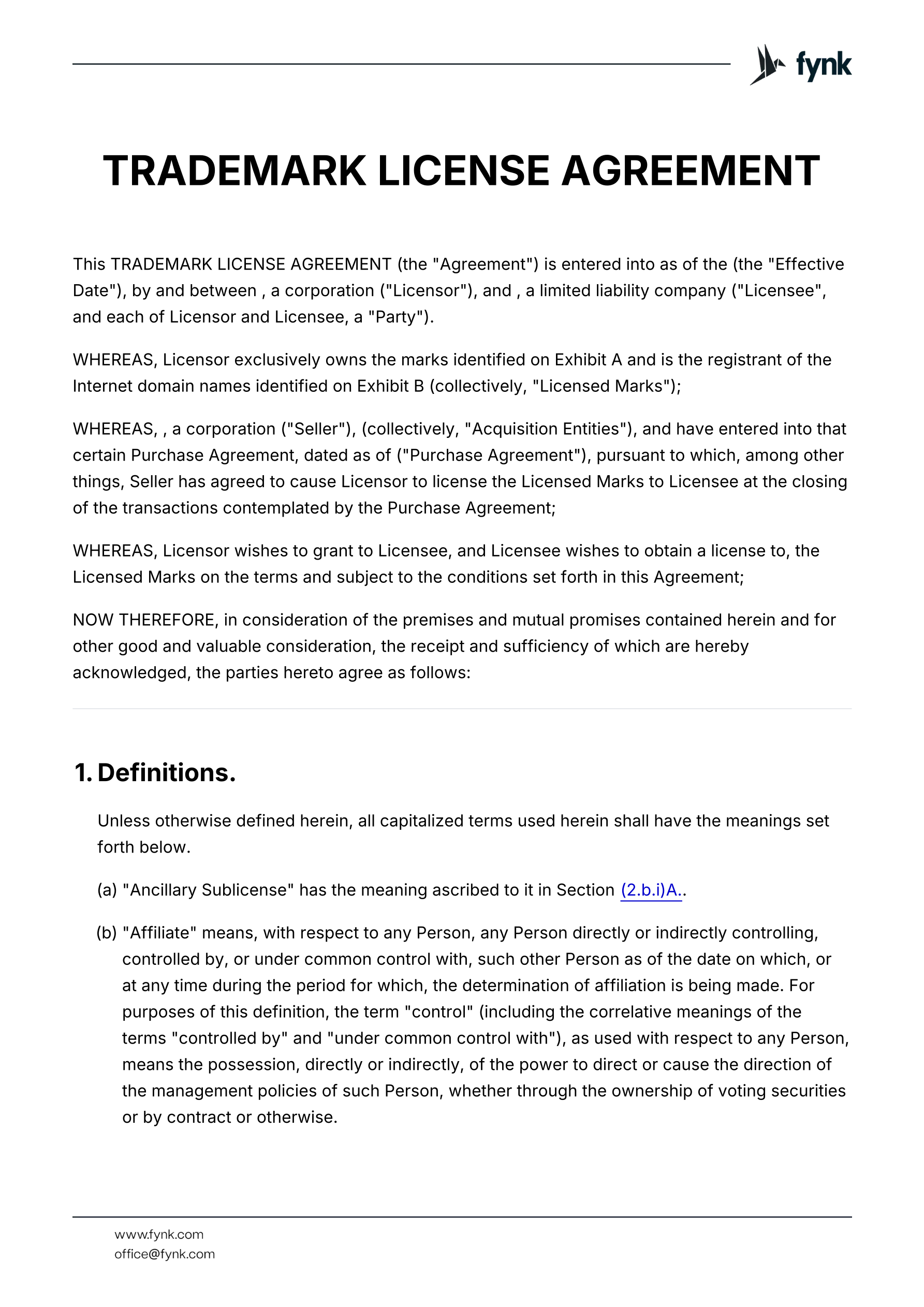 Change of Control Samples: Key Contract Clause Explained | fynk